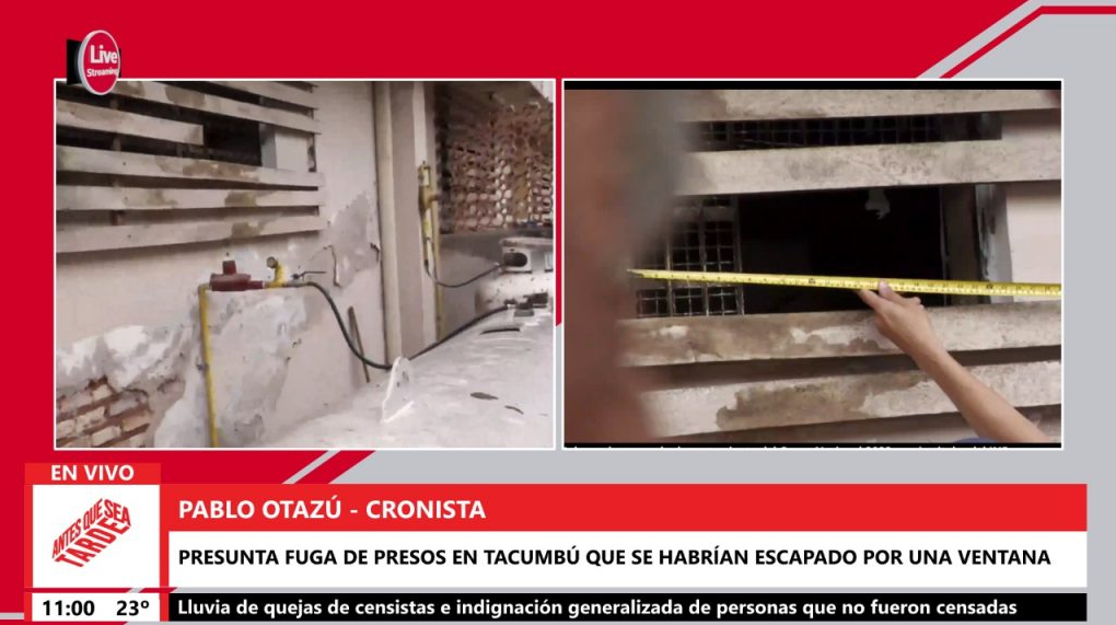 Nueva fuga de reos en Tacumbú, confirma el ministro de Justicia ...